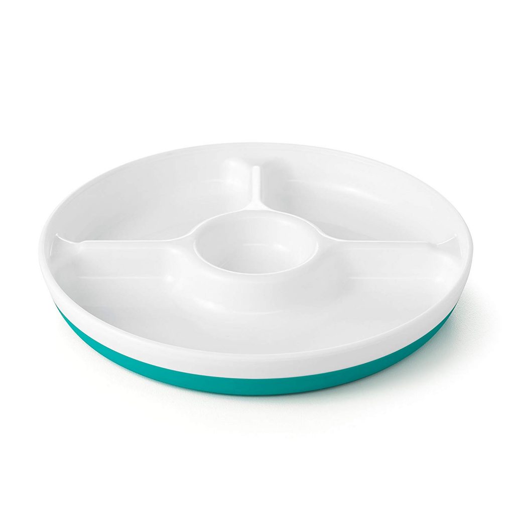 Oxo Tot Divided Plate with Removable Training Ring – Tickled Babies