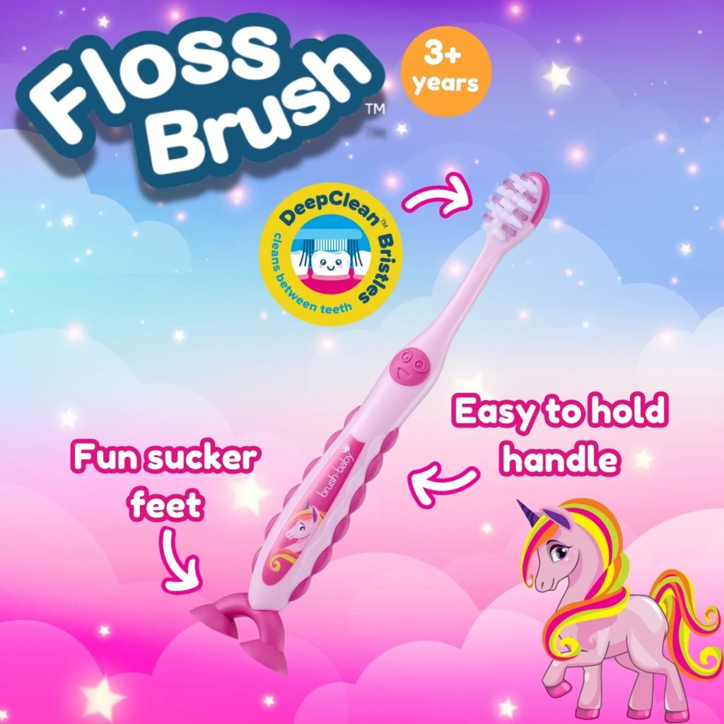 brush-baby FlossBrush (3-6 Years) – Tickled Babies
