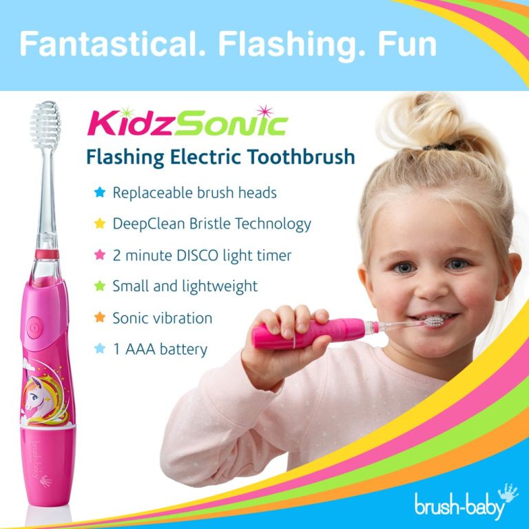 brush-baby KidzSonic Electric Toothbrush – Tickled Babies