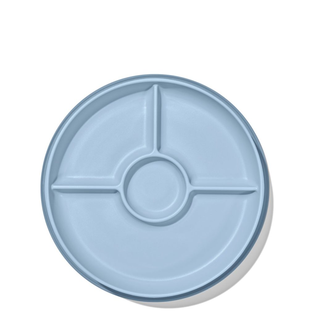 OXO Tot Stick and Stay Suction Divided Plate – Tickled Babies