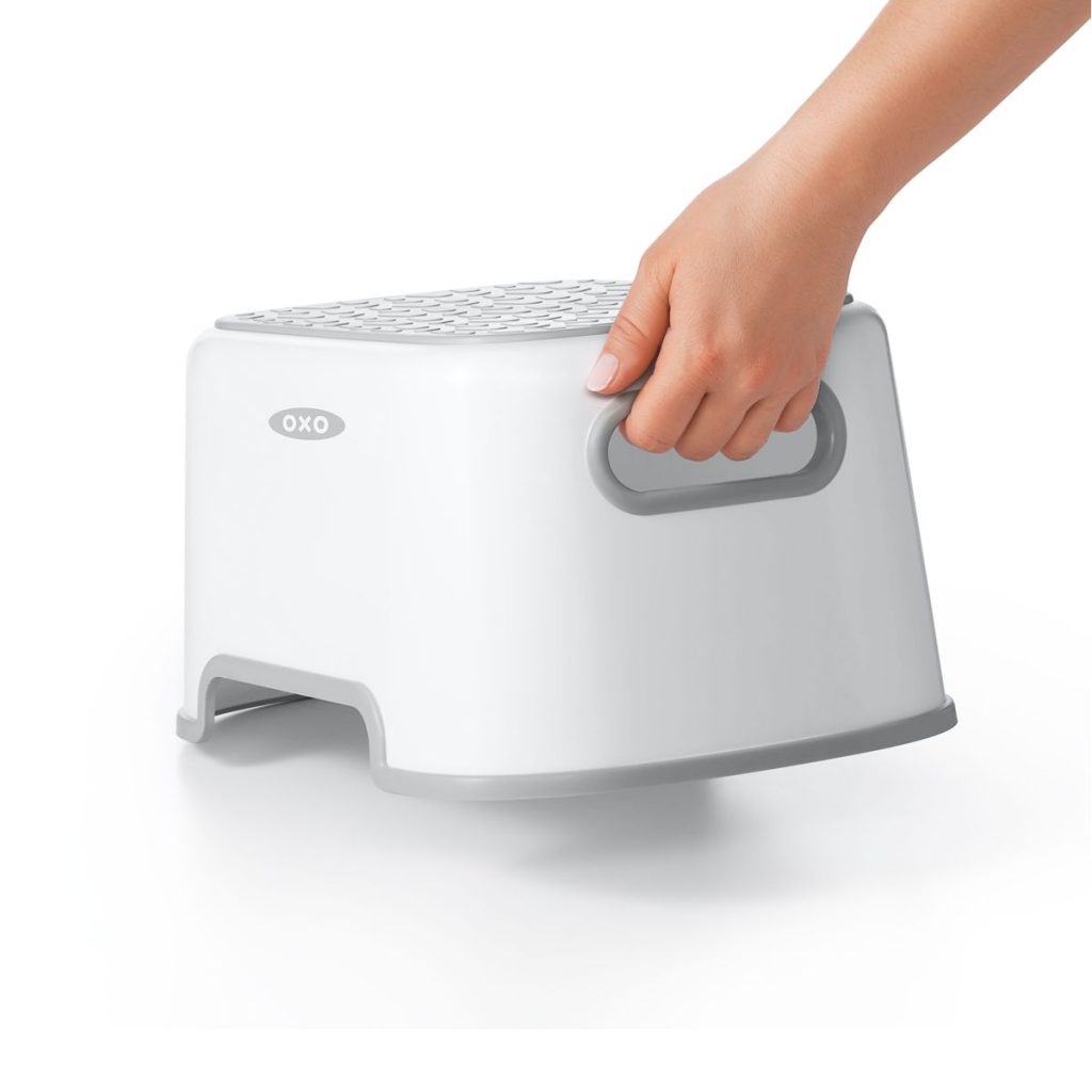 OXO Tot Step Stool – Gray – Tickled Babies